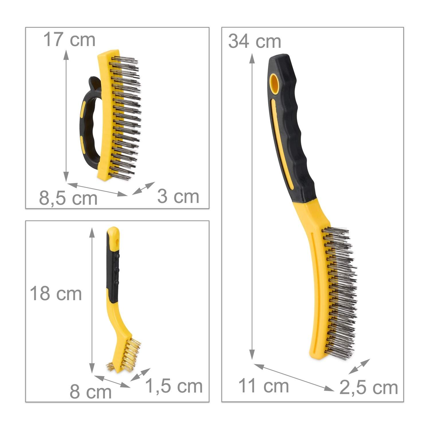 Wire bust 5-piece set