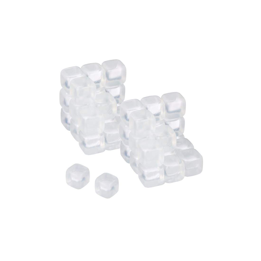Set of 50 reusable ice cubes