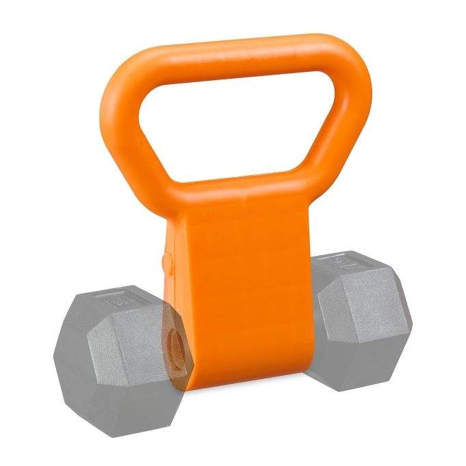 Adapter for dumbbell handles
