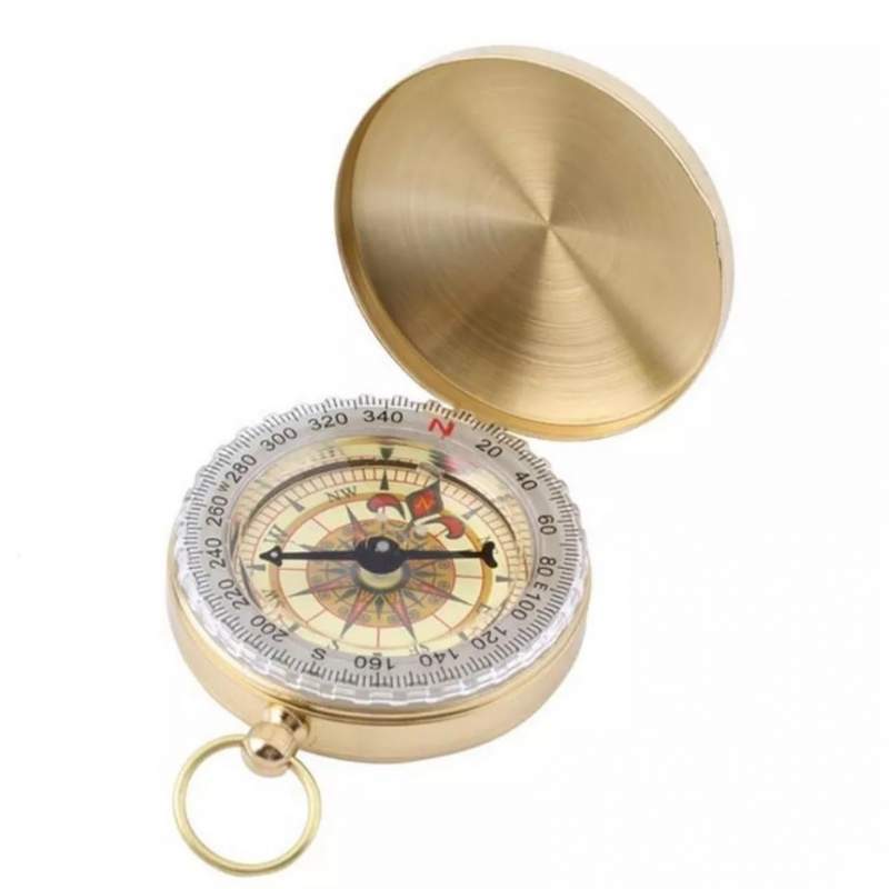 Vintage Compass in Brass