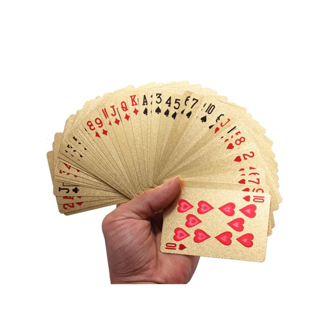 Pelikortit - Korttipakka 24K Kultapinnoitteella, Dollar