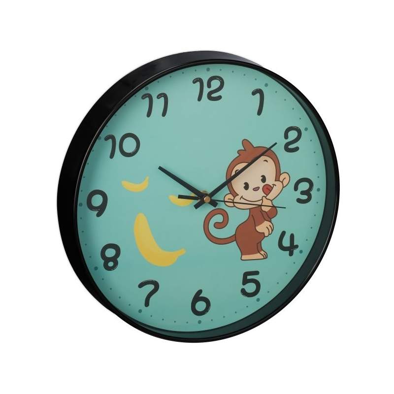 Wall clock Monkey for children