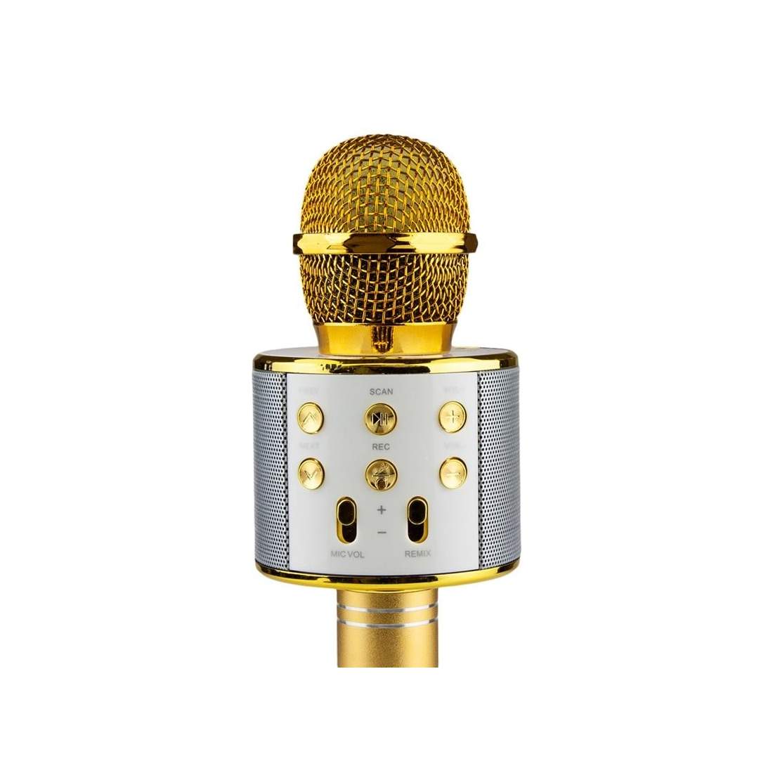 KTV - Wireless Karaoke Microphone - Gold