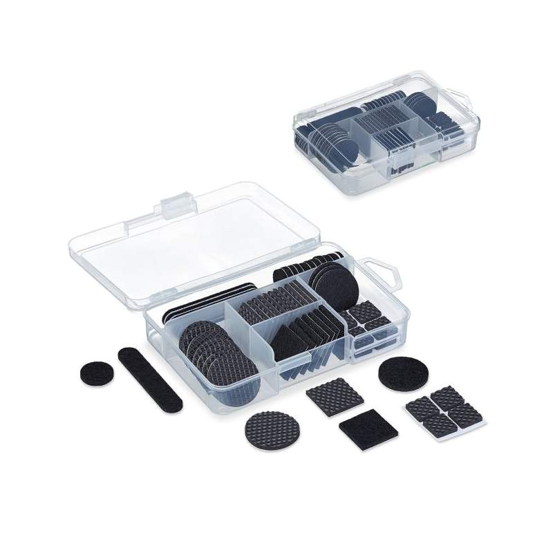 Möbelglidare av filt och EVA 136-pack