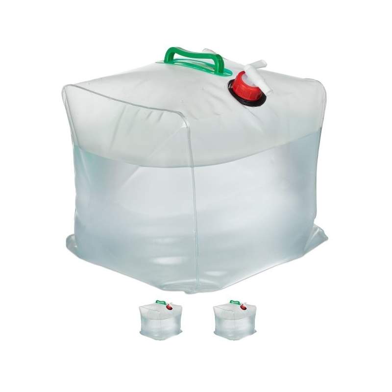 Foldable water container with 3 pieces 20 l
