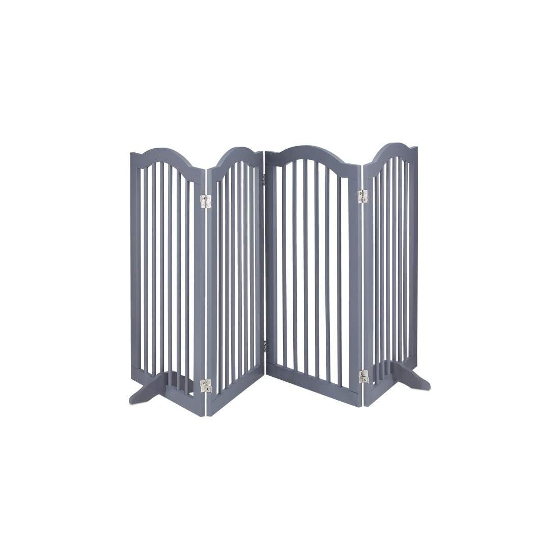 Gray security gate 92 cm