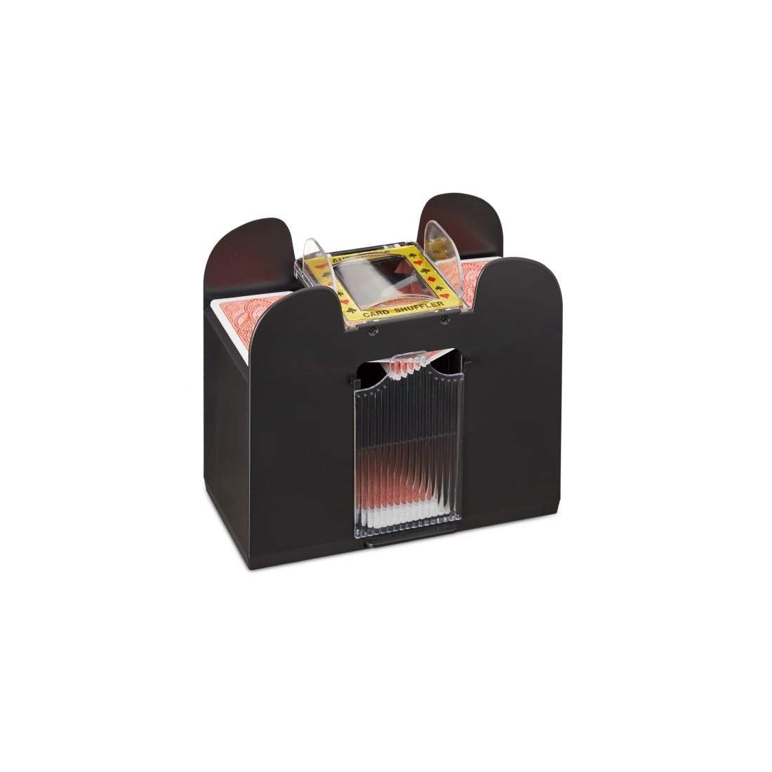 Automatic card shuffler for 6 decks