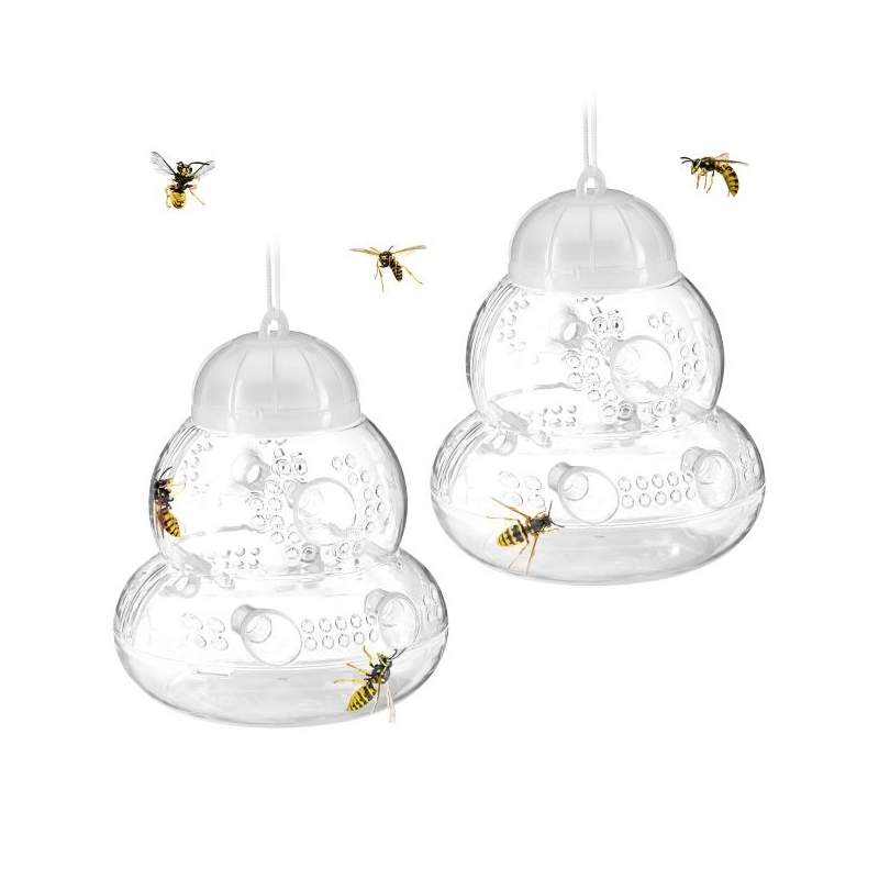 Insect trap transparent set of 2
