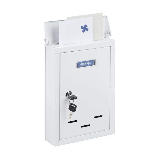 Mailbox with nameplate