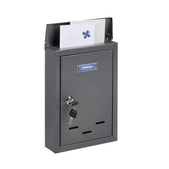 Mailbox with nameplate