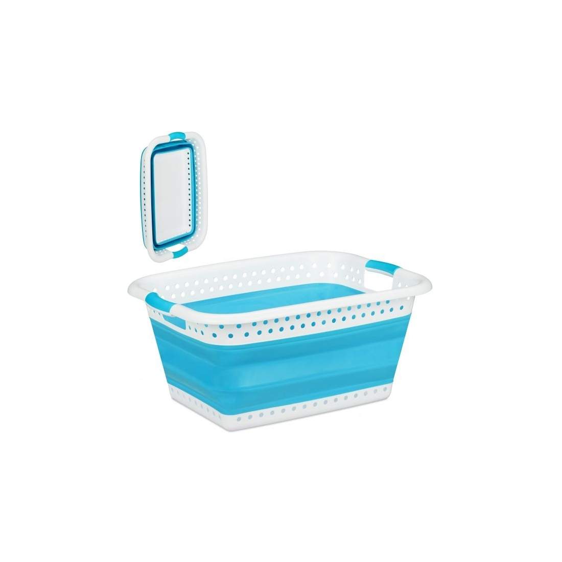 Foldable laundry basket