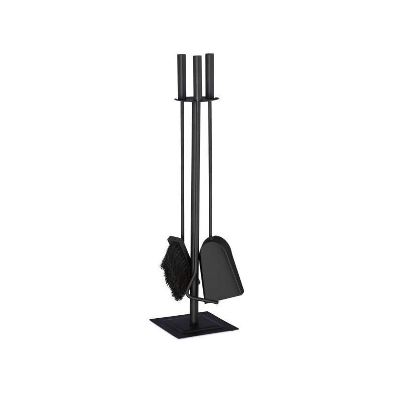 Fire stand 4 parts black