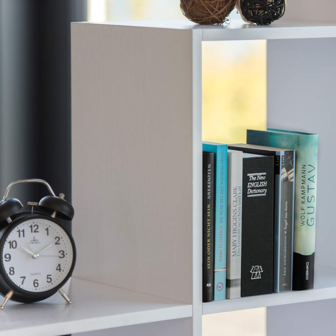 Small lockable bookcase