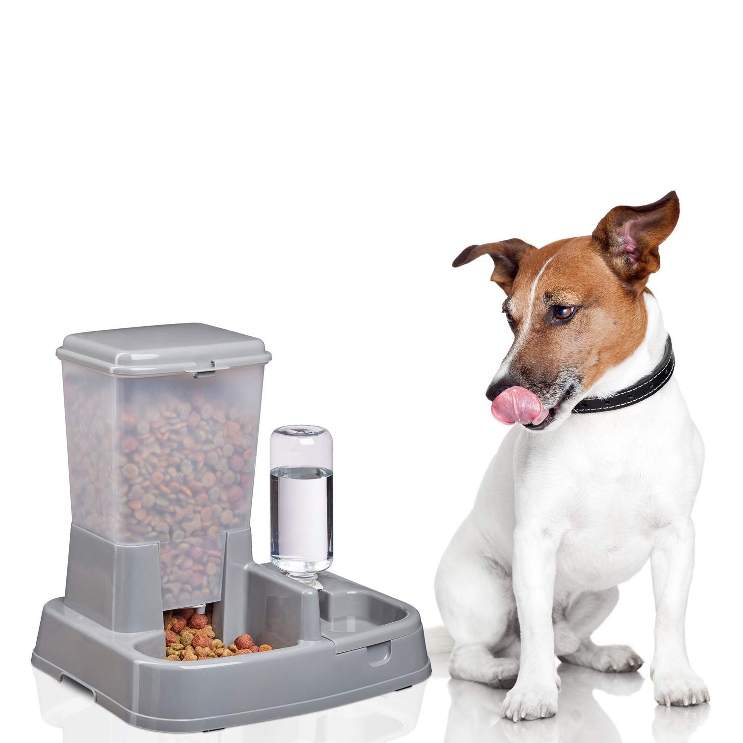 Mat och vatten dispenser