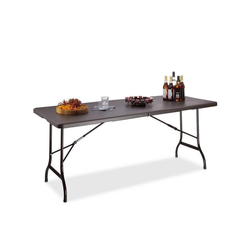 Folding garden table BASTIAN large