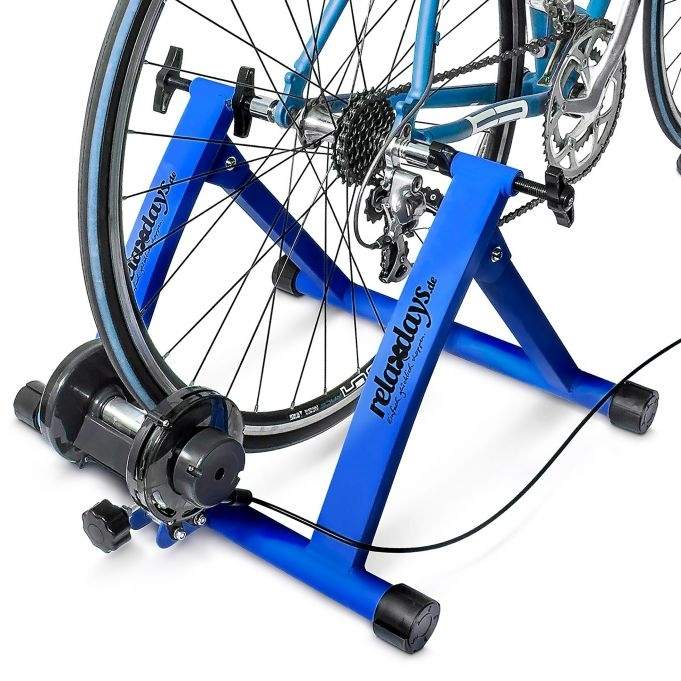Bicycle trainer with 6 gears