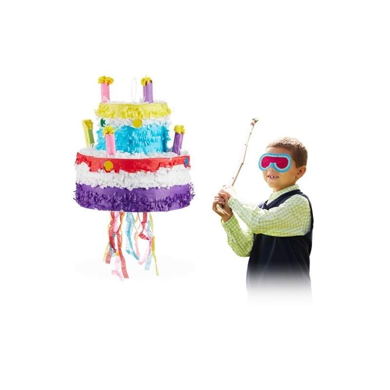 Pinata birthday cake