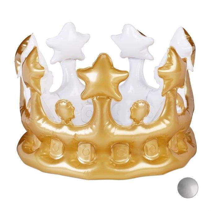 Inflatable crown