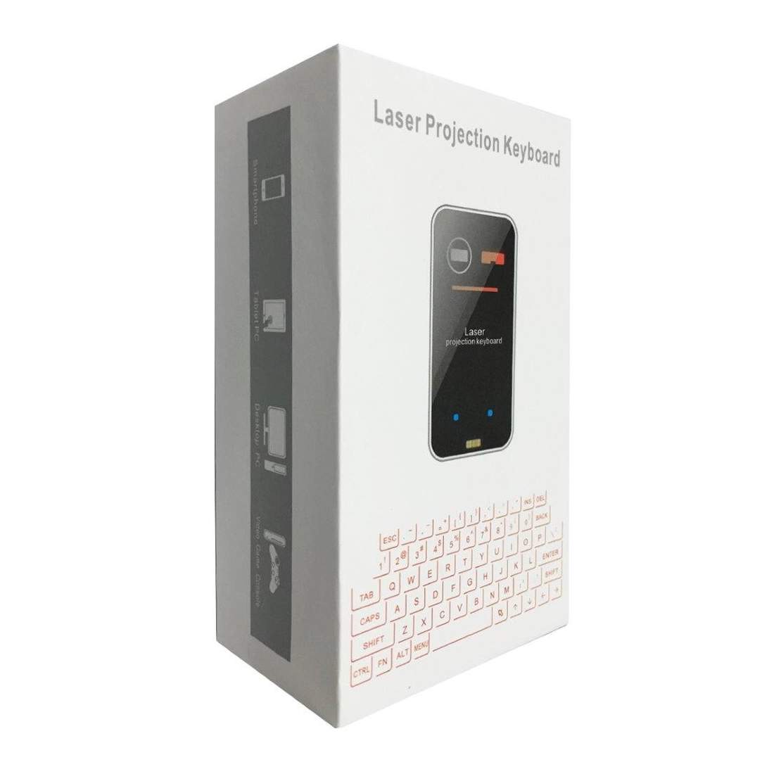 Wireless Laser Keyboard - Black