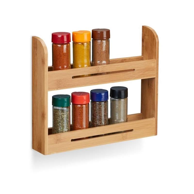 Standing spice rack