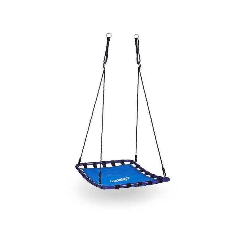 Square bird bow swing for outdoor use