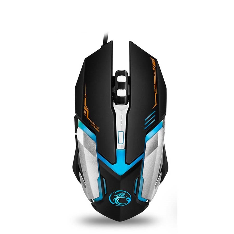 iMice V6 - Gaming Mus med LED-belysning