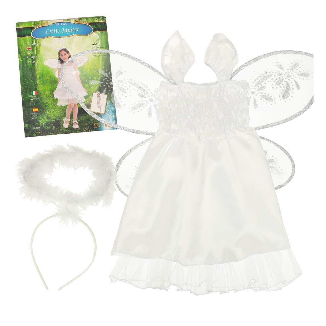 Carnival angel costume 3 el size M