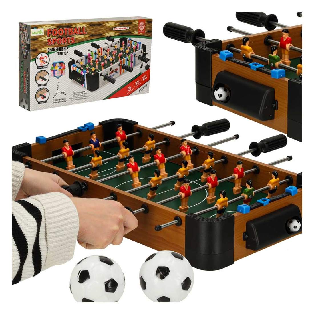 Foosball table mini wooden table