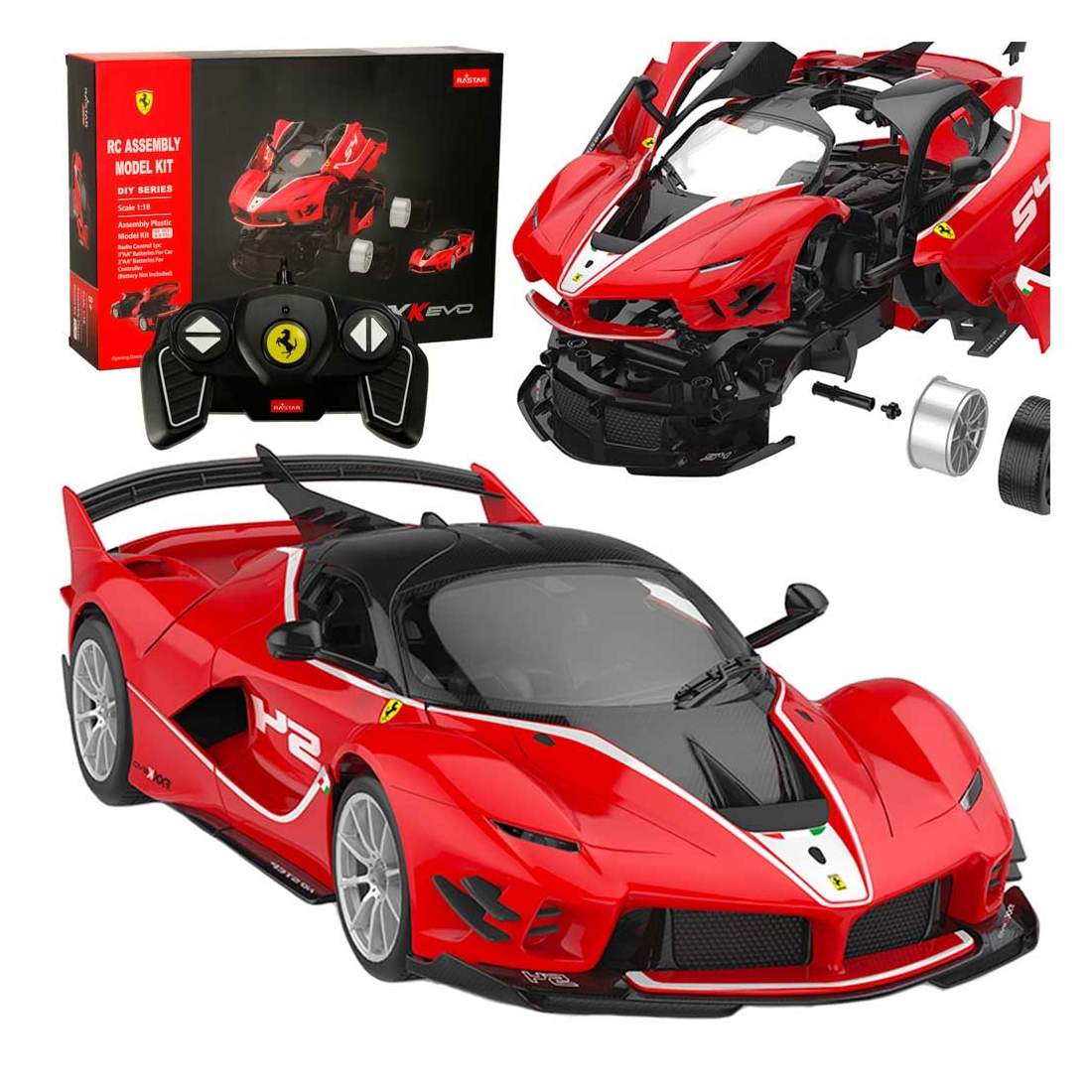 RC car 1:18 Ferrari building kit