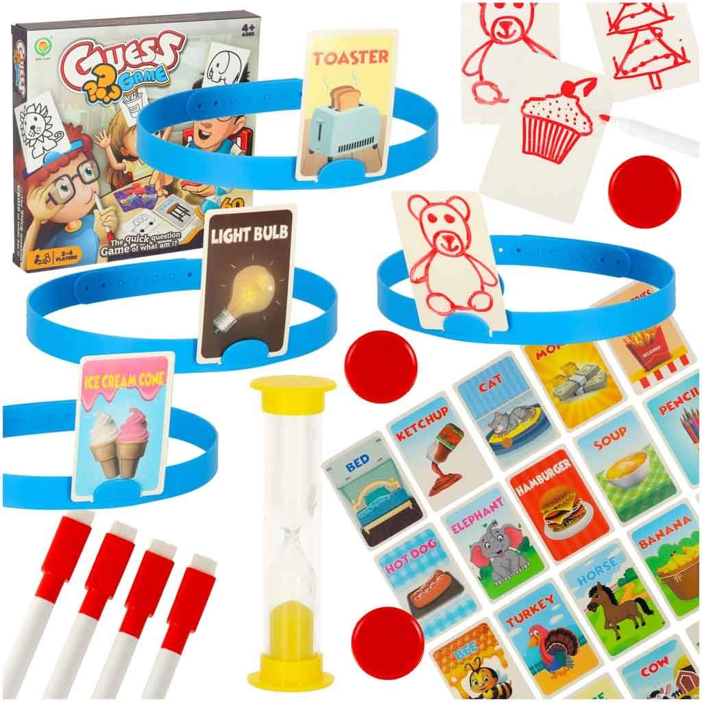 Who am I! Guess Drawing Family social game for kids