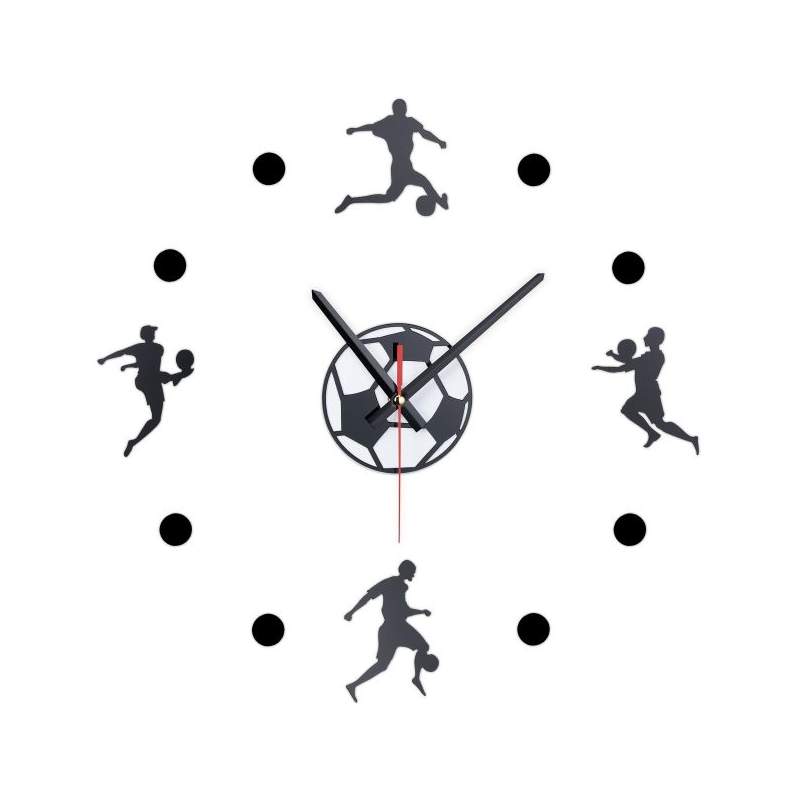 DIY wall clock "Football