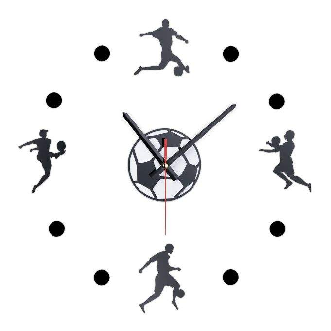 DIY wall clock "Football