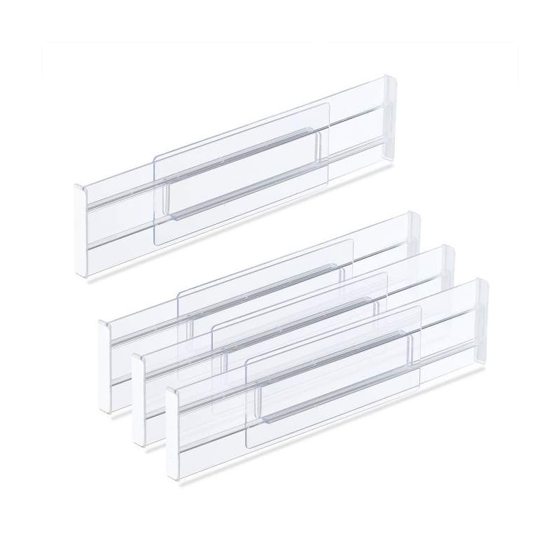 Set of 4 drawer dividers