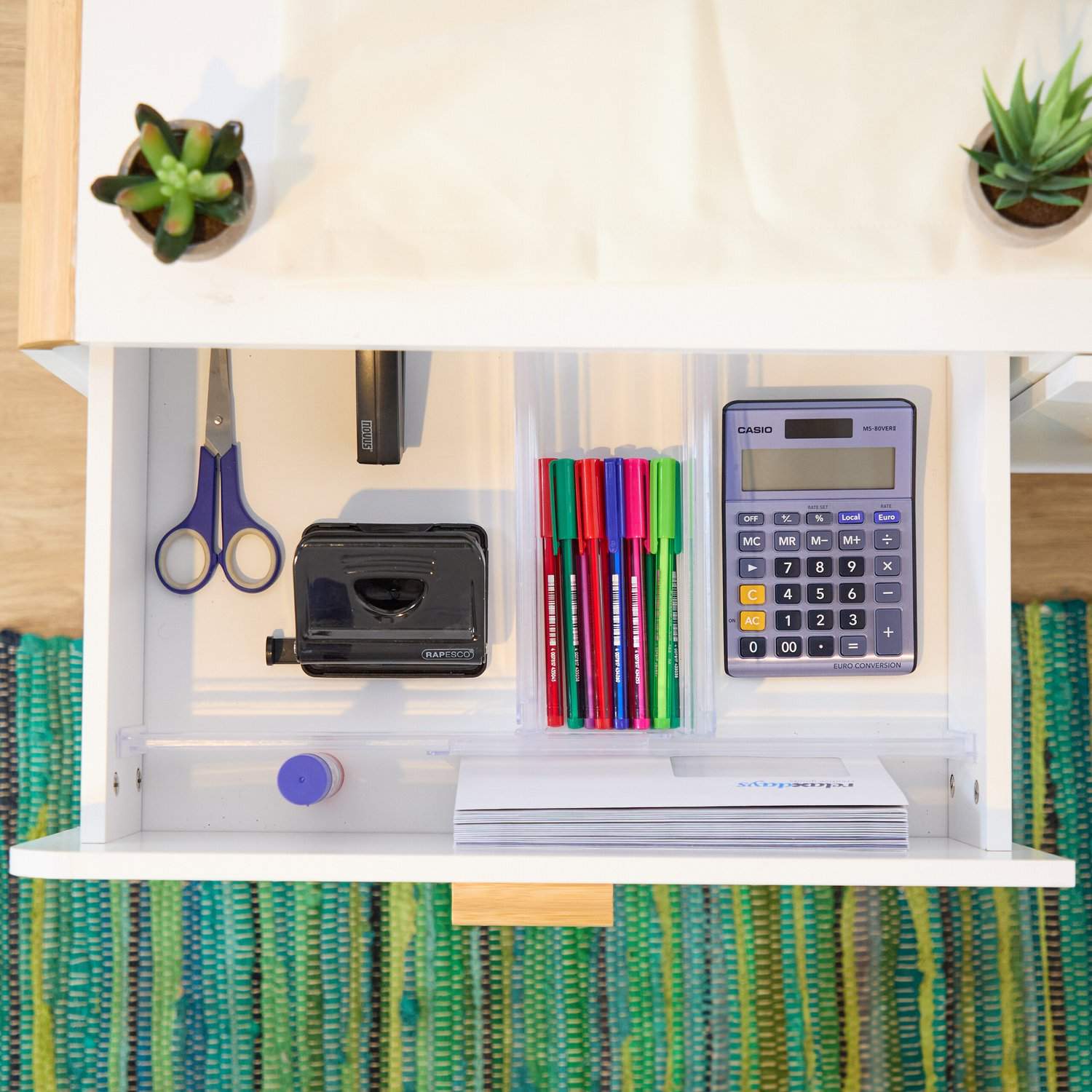 Set of 4 drawer dividers