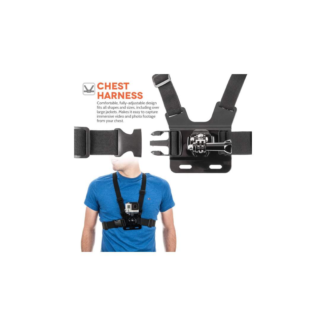 GoPro Accessories - 6 Parts | Starter Kit
