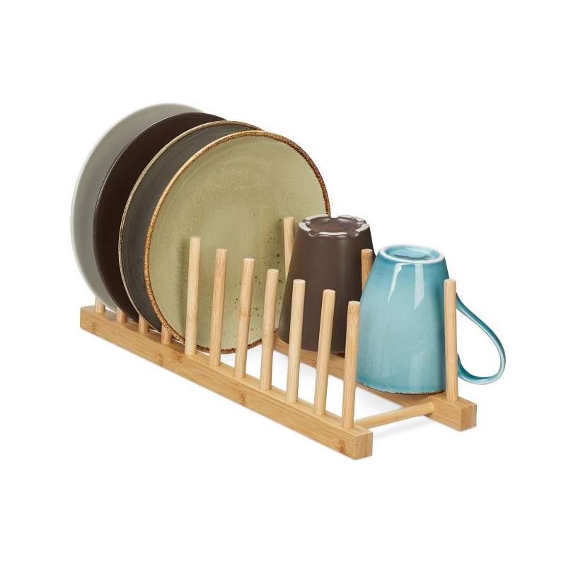 Plate rack bamboo