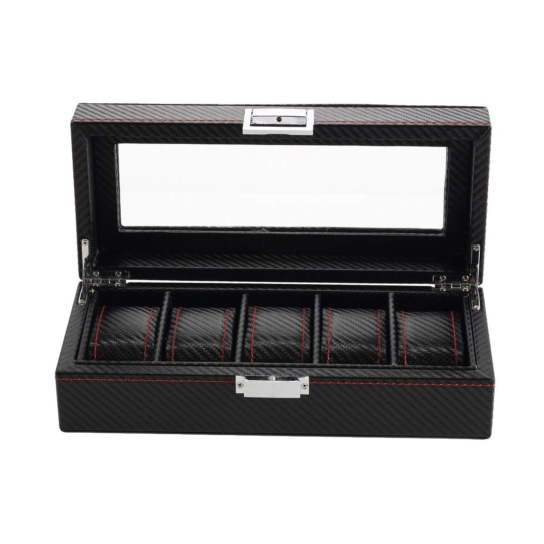 Sportig Klockbox / Klocklåda / Urbox i Kolfiber - 5 klockor