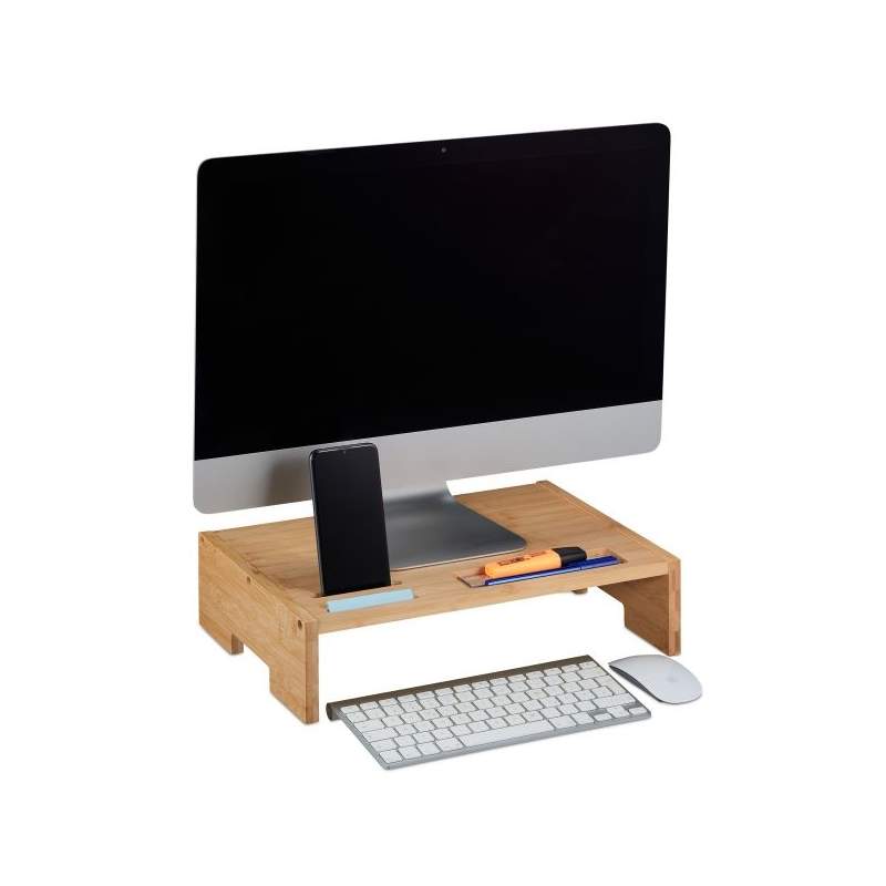 Bamboo screen stand