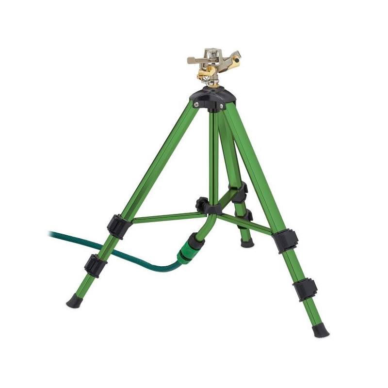 Garden sprinkler with adjustable stand