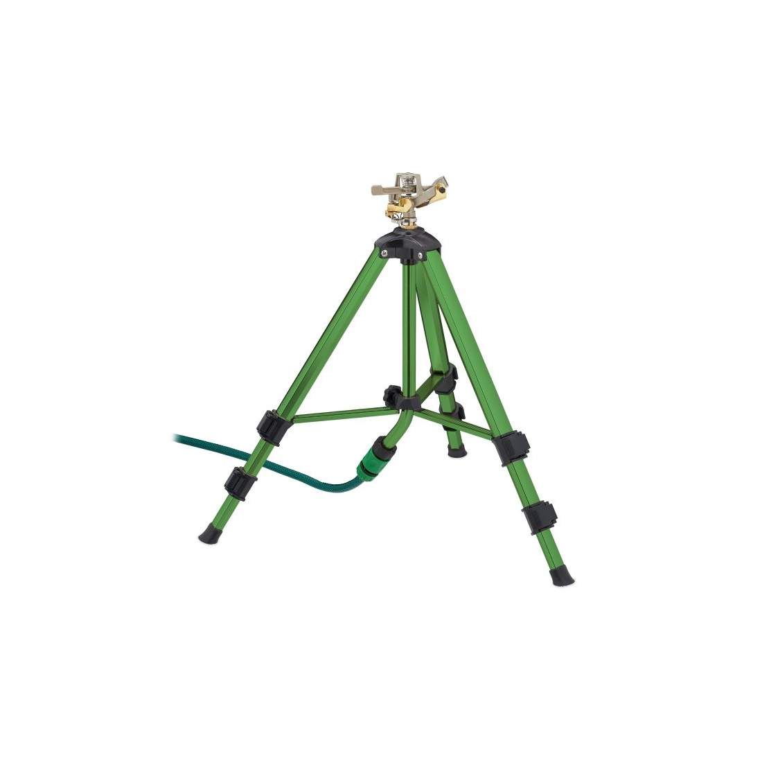 Garden sprinkler with adjustable stand