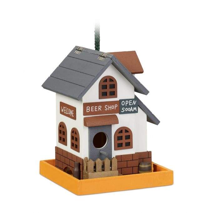 Decorative bird house pub