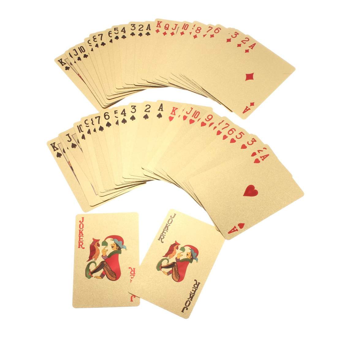 Pelikortit - Korttipakka 24K Kultapinnoitteella, Euro | eStore