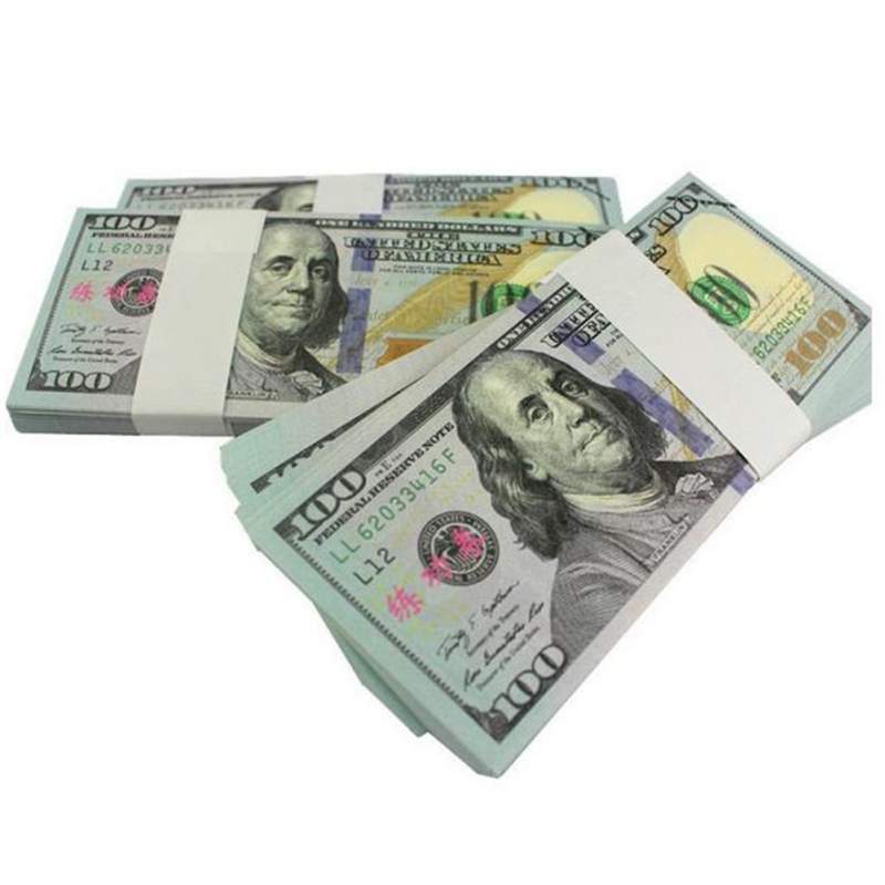 Fake money - 100 US dollars (100 banknotes)