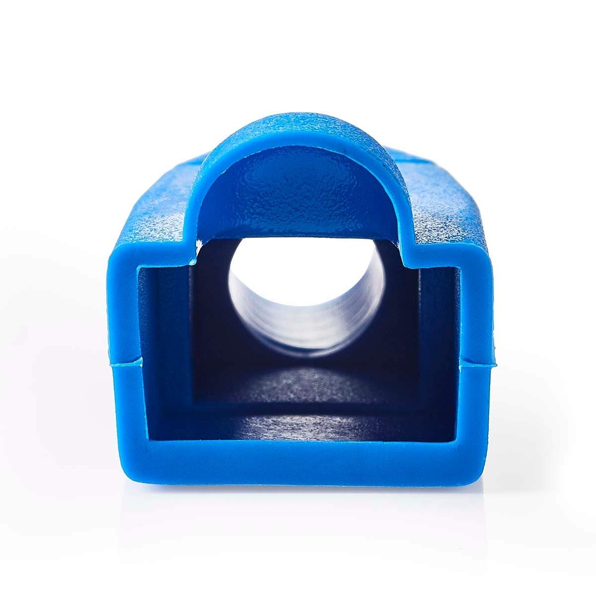 Strain Relief Boot | RJ45 | PVC | Blue | Box | 10 pcs