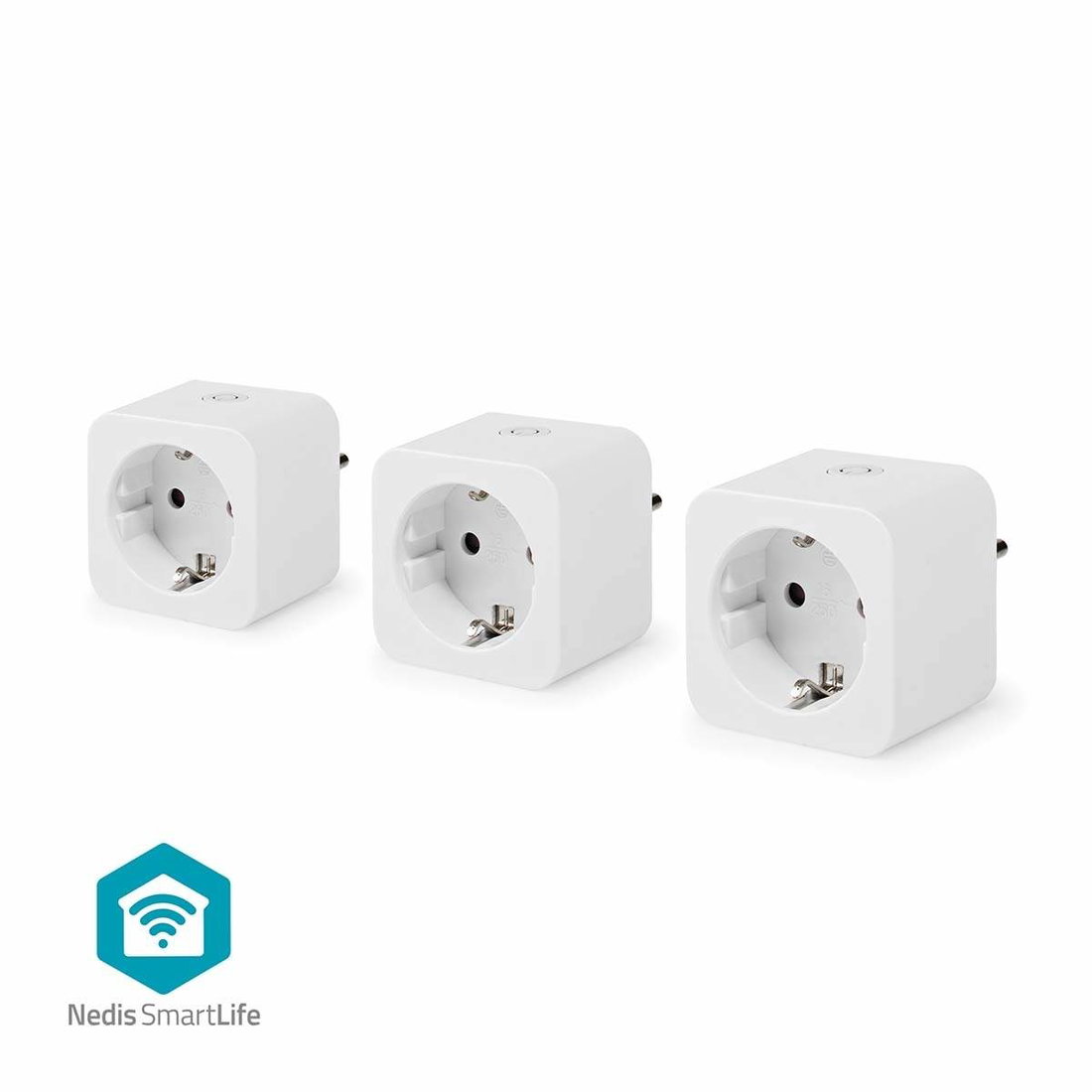SmartLife Smart Plug | Wi-Fi | Strömmätare | 3680 W | Type F (CEE 7/7 ...