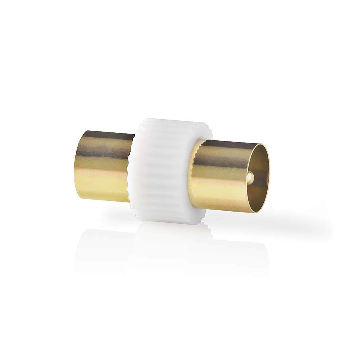 Satellite & Antenna Adapter | IEC (Coax) Male | IEC (Coax) Male | Gold ...
