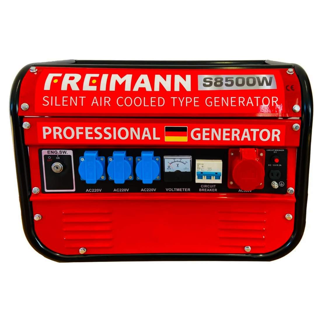 Freimann FM-S8500W: Air Cooled Professional Gasoline Generator