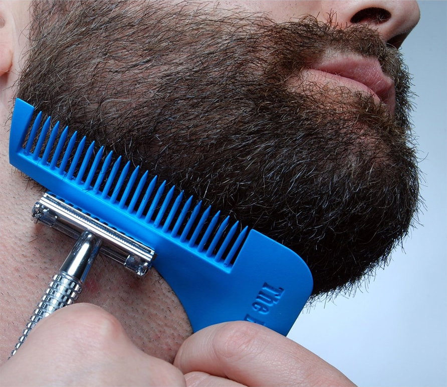 Styling Comb for Beards - Black