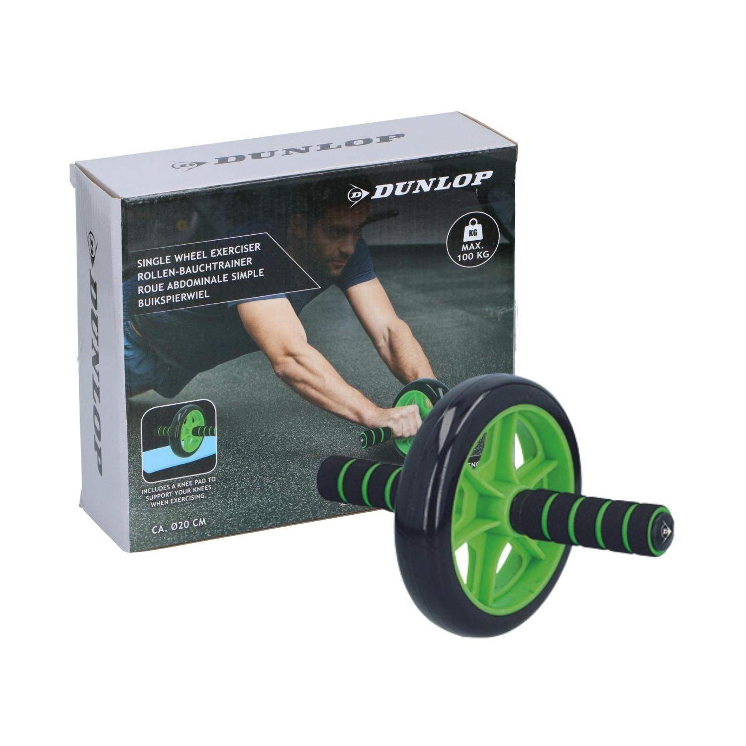 Dunlop Single Abs Training Wheel Fitness Harjoitus