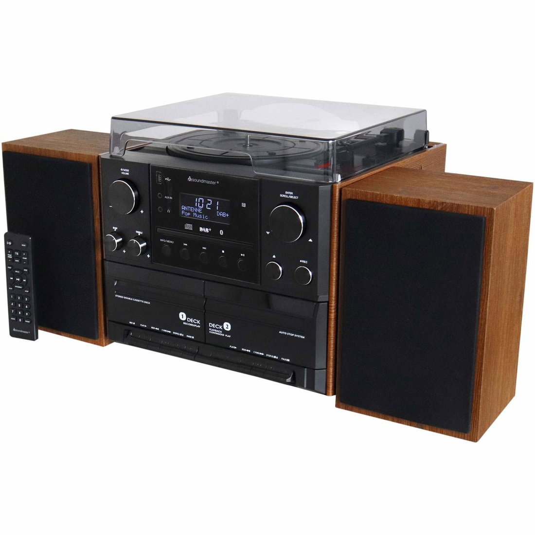 Stereo music centre MCD5600 with DAB+/FM radio, CD/MP3, turntable ...